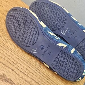 Rothy's | Shoes | Rothys The Flat Moroccan Blue Round Toe Shoes Retired ...